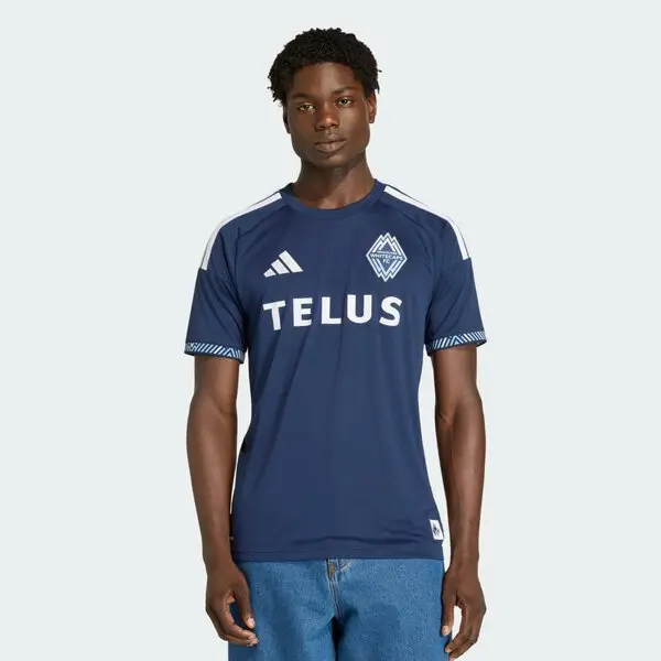 Adidas Vancouver Whitecaps Fc 26/27 Away Jersey - Night Indigo / White