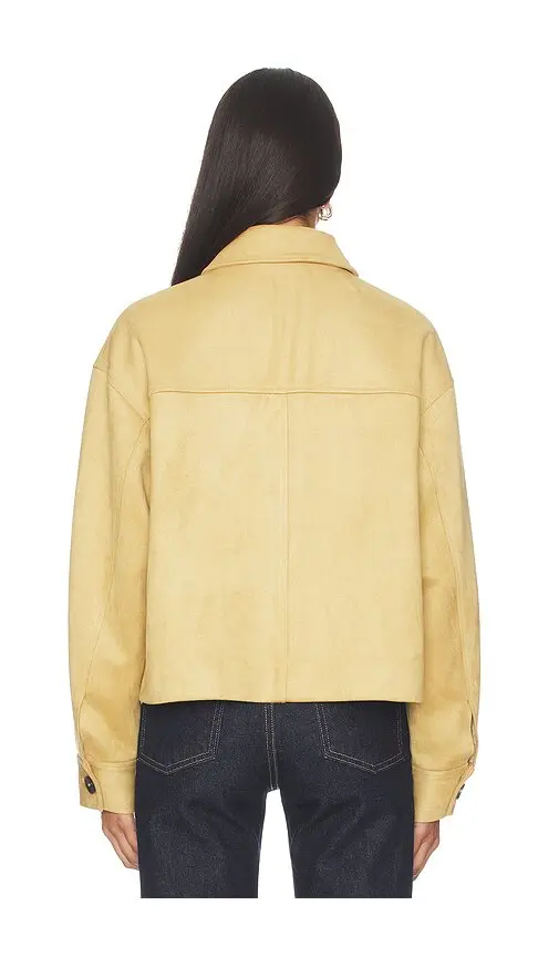 ELODIE THE LABEL Liora Faux Suede Jacket