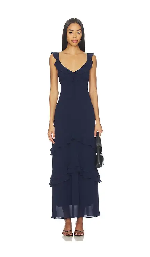 ELODIE THE LABEL Zosia Dress - Navy