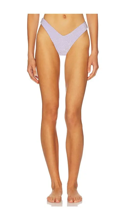 FAE Vada Bikini Bottom In Purple - Mystic