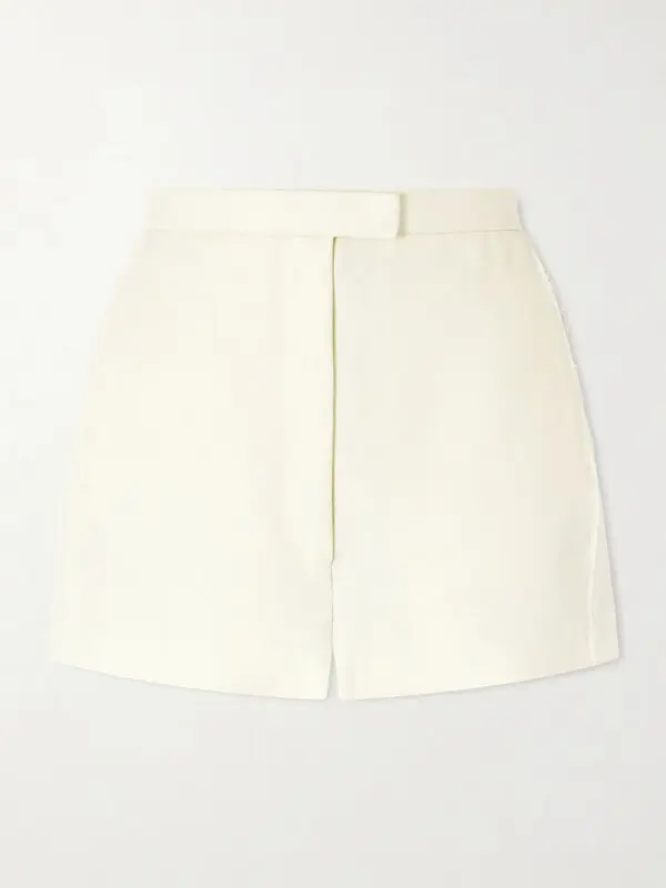 Khaite Blane Linen Shorts