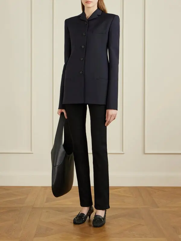 Khaite Daria High-rise Slim-leg Jeans