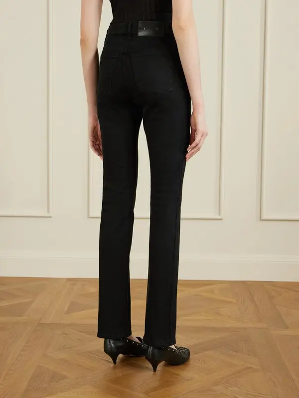 Khaite Daria High-rise Slim-leg Jeans
