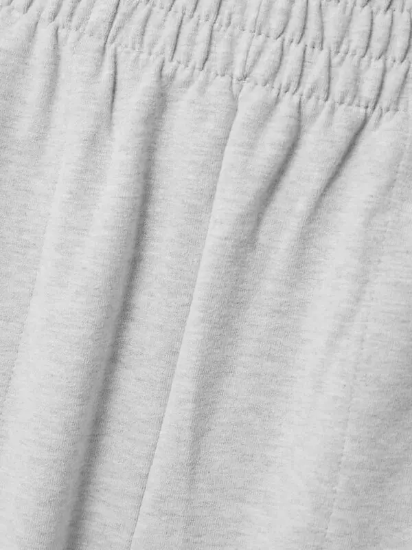 Norma Kamali Stretch-cotton Jersey Tapered Sweatpants - Gray