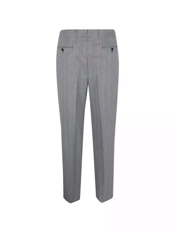 TOM FORD Jacquard Sharkskin Pattern Trousers