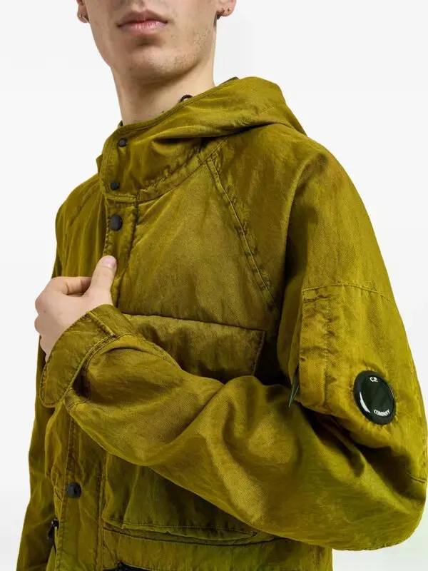 C.P. COMPANY Goggle-detail Hooded Jacket