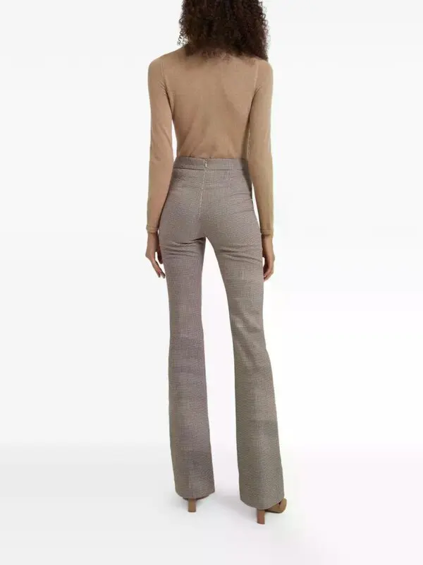VIOLANTE NESSI Ribbed Knit Turtleneck Sweater - Neutrals