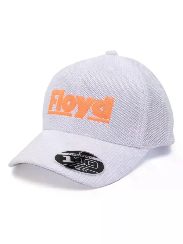 FLOYD Logo-embroidered Baseball Cap - White