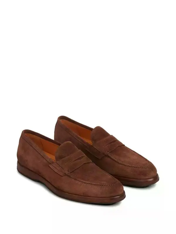 Bontoni Welt Suede Loafers