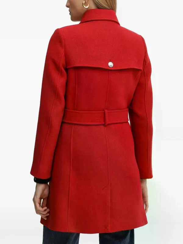 MORGAN Belted Double-breasted Coat