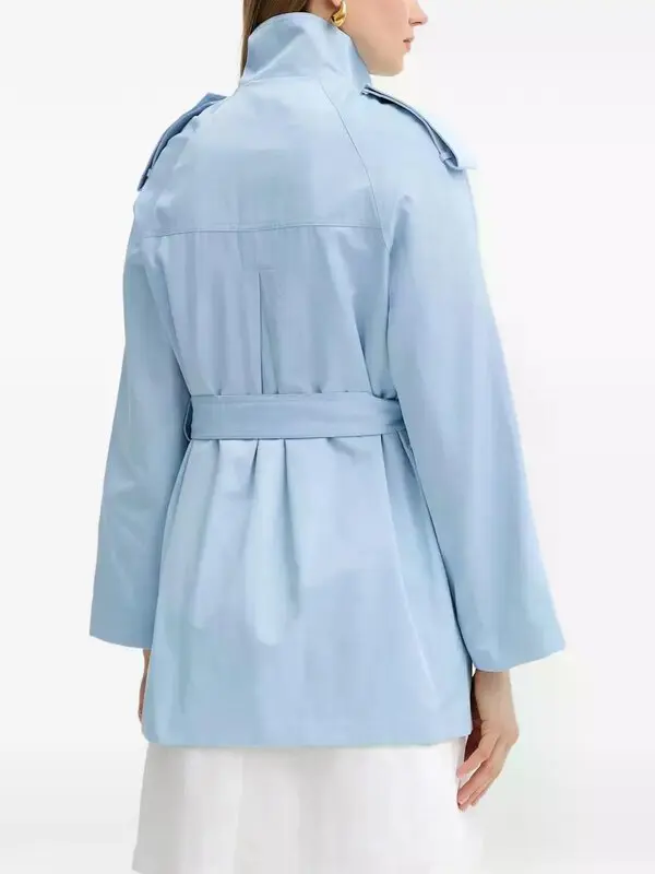 MORGAN Belted Asymmetric Coat