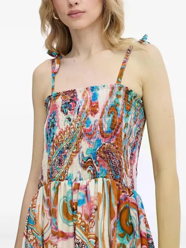 MORGAN Tie-strap Maxi Dress