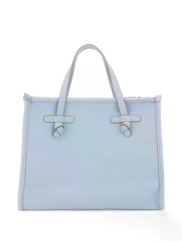 GIANNI CHIARINI 32 Miss Marcella Leather Tote Bag - Blue