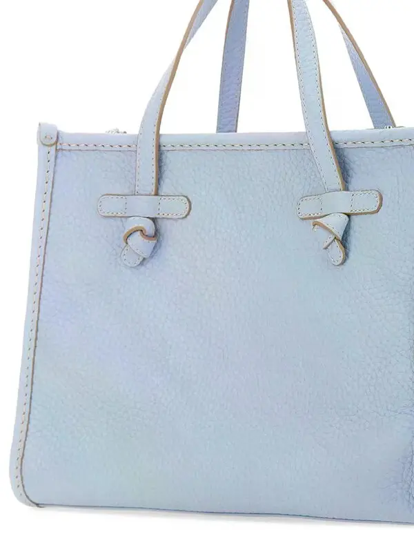 GIANNI CHIARINI 32 Miss Marcella Leather Tote Bag - Blue