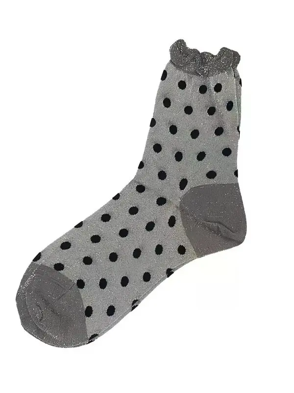 ANTIPAST Polka Dot-pattern Socks - Grey