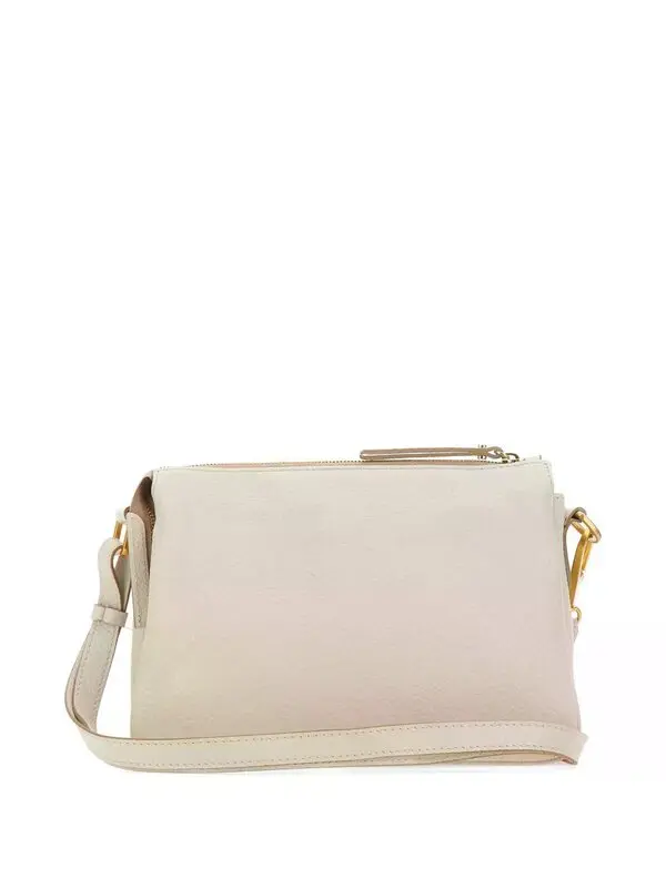 GIANNI CHIARINI Grained Shoulder Bag - Neutrals