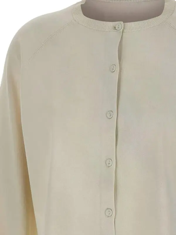 ELENA MIRÒ Ribbed-trim Buttoned Cardigan
