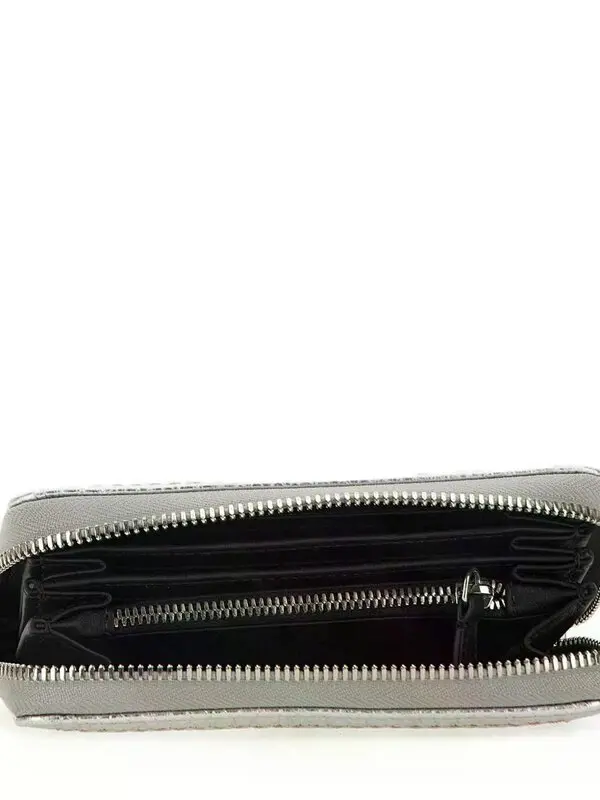 GIANNI CHIARINI Maxi-grain Zip Wallet