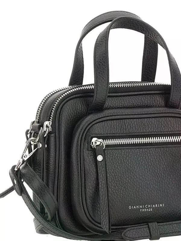 GIANNI CHIARINI Carré Grained Boxy Mini Bag
