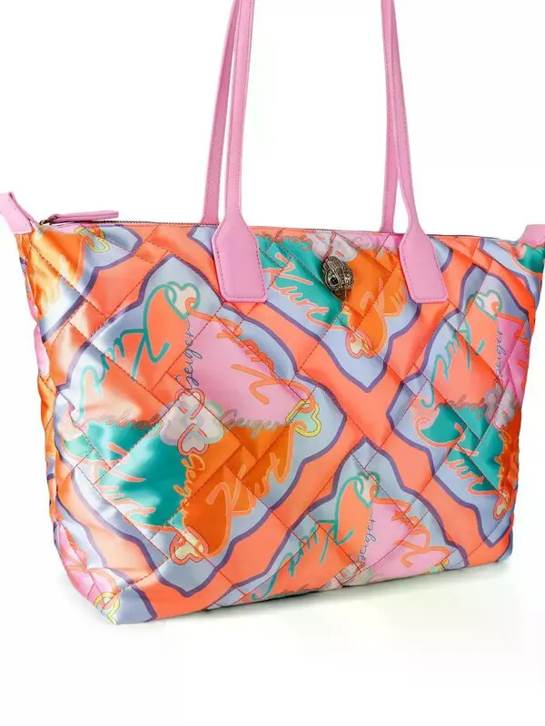 Kurt Geiger Quilt-design Tote Bag