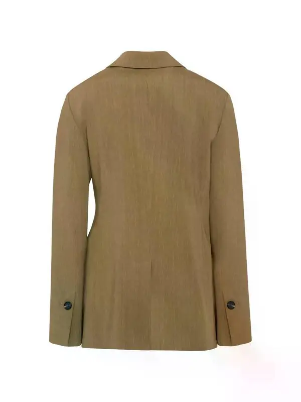 TELA Double-breasted Wrap Blazer