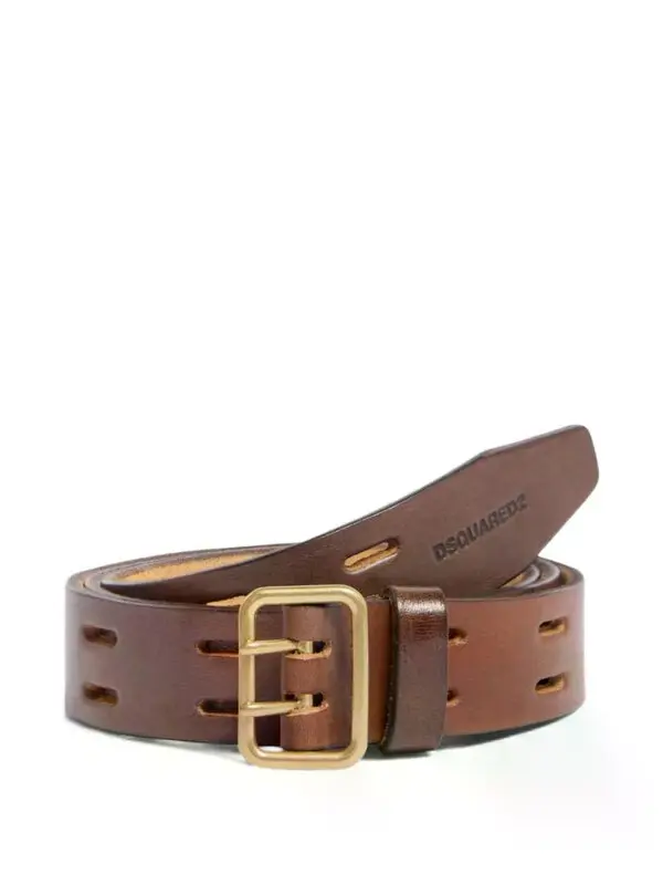 Dsquared2 Cut-out Buckle Belt - Brown