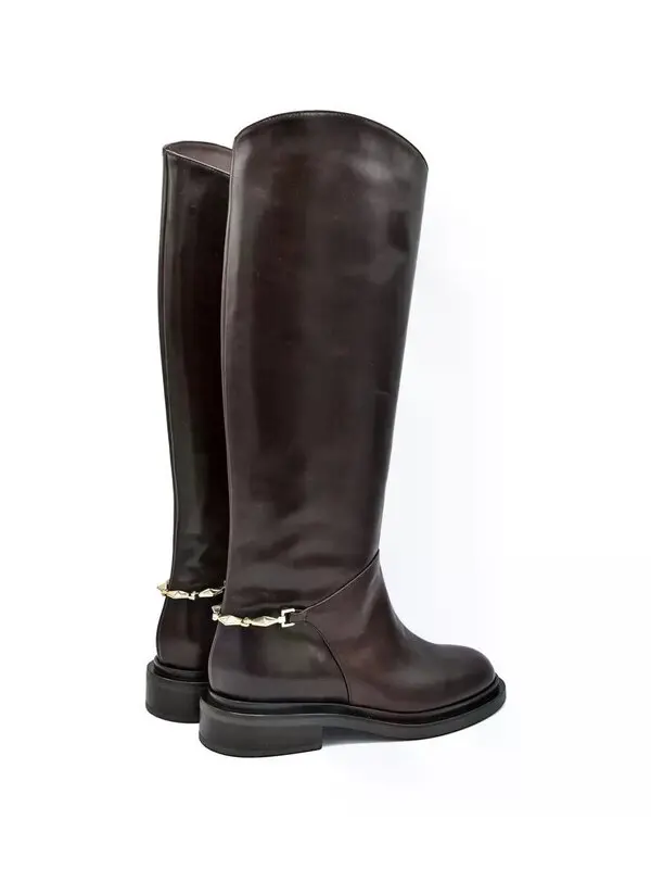 SERGIO LEVANTESI Laura56 Ankle Chain Boots