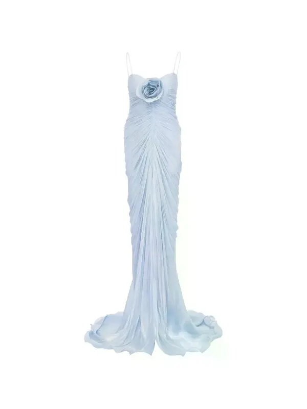 ANA RADU Bloom Dress - Blue