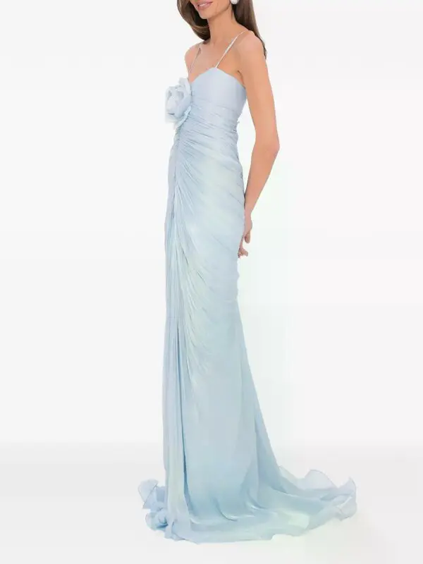 ANA RADU Bloom Dress - Blue