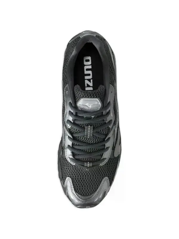 Mizuno Wave Rider Lace-up Sneakers - Black