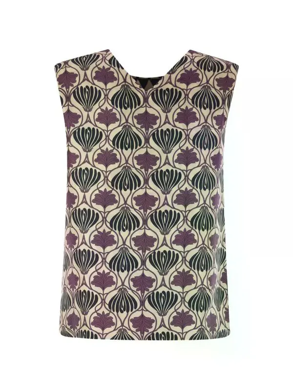 Max Mara Patterned Blouse