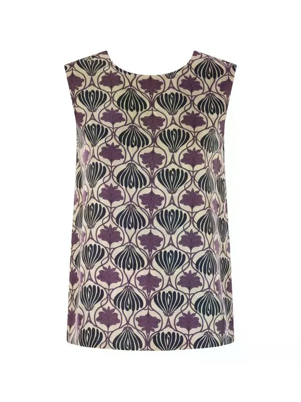 Max Mara Patterned Blouse