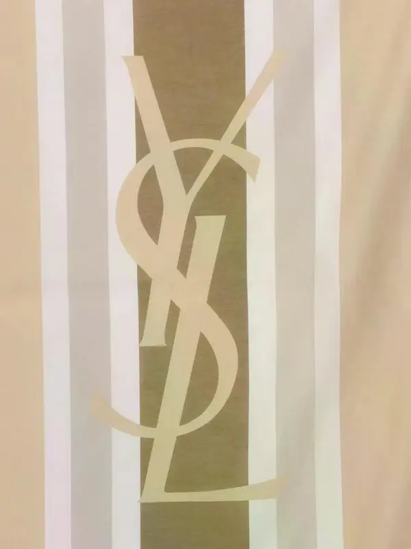 Saint Laurent Striped Scarf