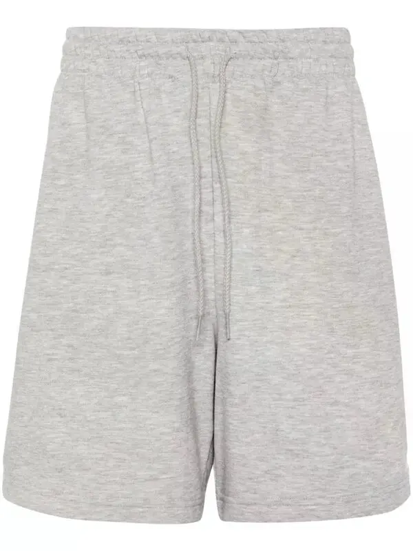 NEW BALANCE Logo-embroidered Mélange Track Shorts