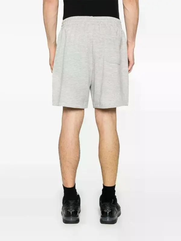 NEW BALANCE Logo-embroidered Mélange Track Shorts
