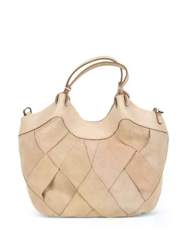GIANNI CHIARINI Woven Top-handle Bag