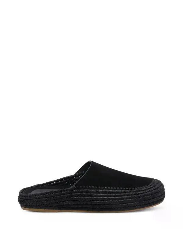 PALOMA BARCELO Suede Mules