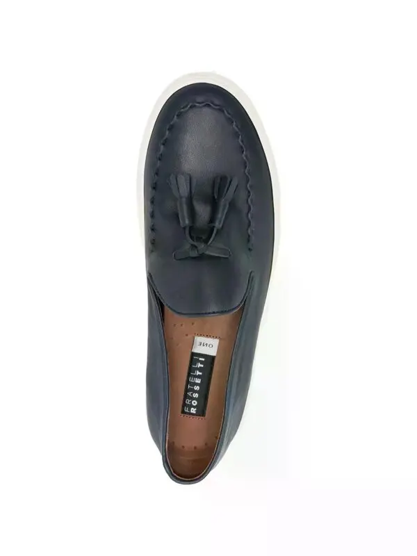 Fratelli Rossetti Tassel-detail Loafers - Blue