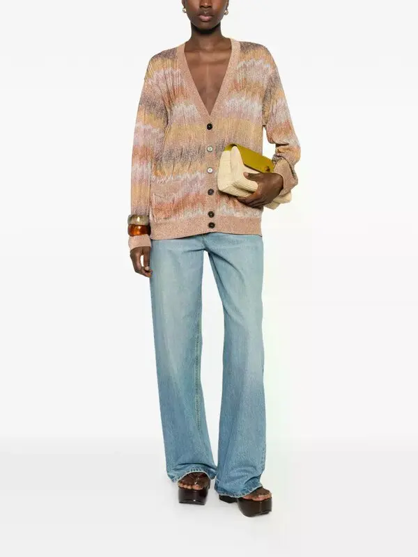 Missoni Zigzag Button Cardigan