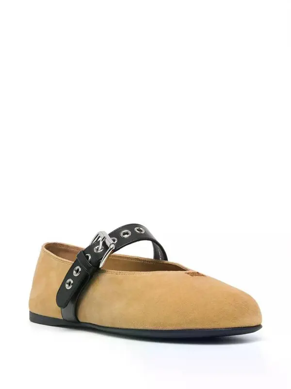 Miu Miu Suede Ballet Flats