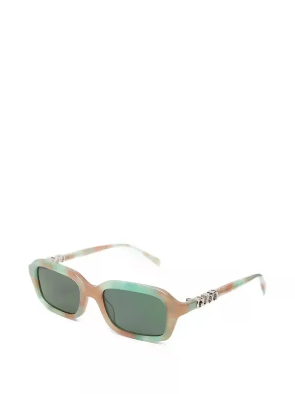 Gucci Logo-lettering Rectangle Sunglasses