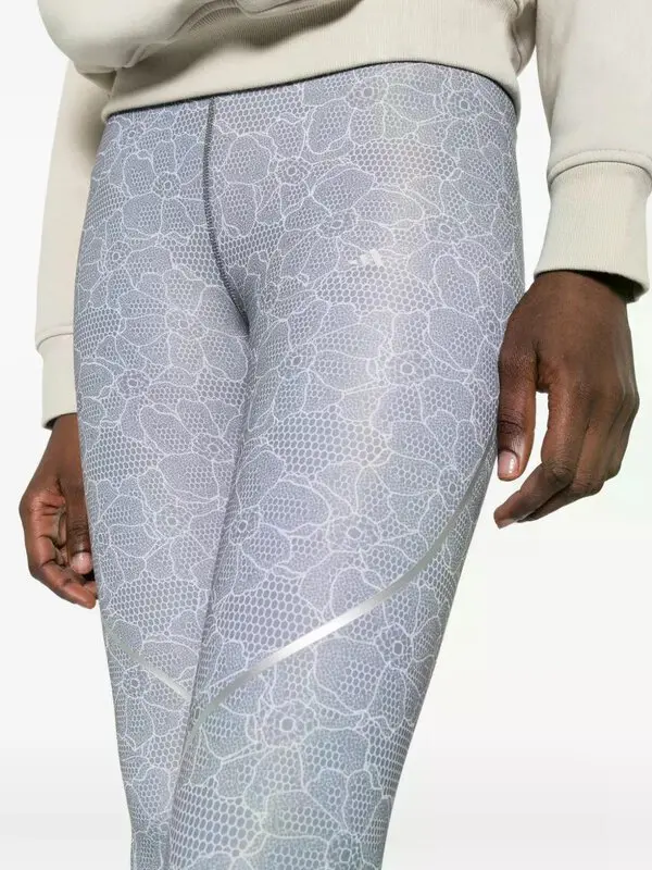 Adidas By Stella McCartney Printed Running Leggings