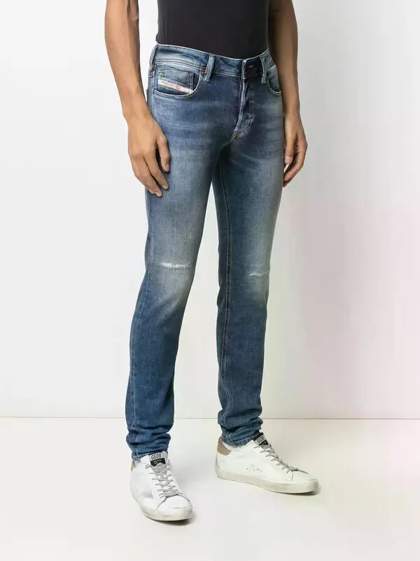 DIESEL® Mid-rise Slim-cut Jeans