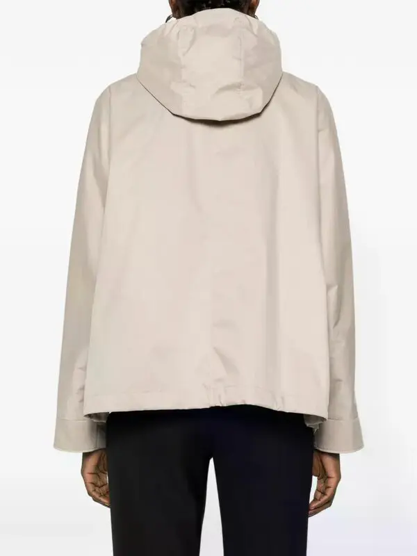 MOORER Hooded Pocket Jacket