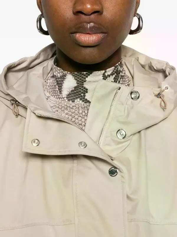 MOORER Hooded Pocket Jacket
