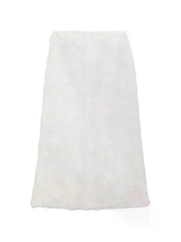 Dorothee Schumacher Floral Lace Midi Skirt