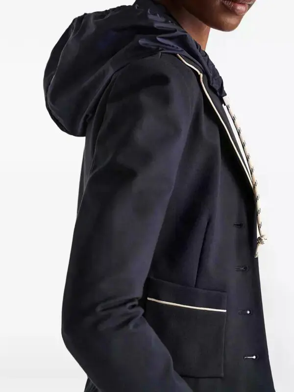 Dorothee Schumacher Piped Trim Jacket