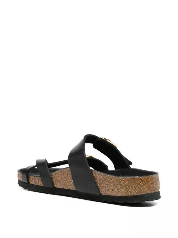 BIRKENSTOCK Mayari Buckle Strap Sandals - Black