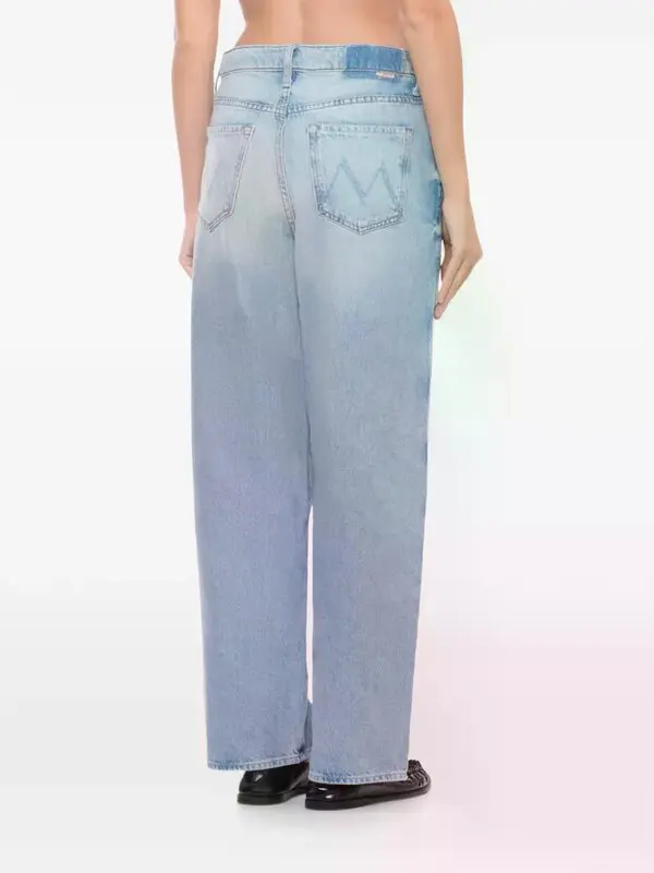 MOTHER Wide Leg Jeans - Blue