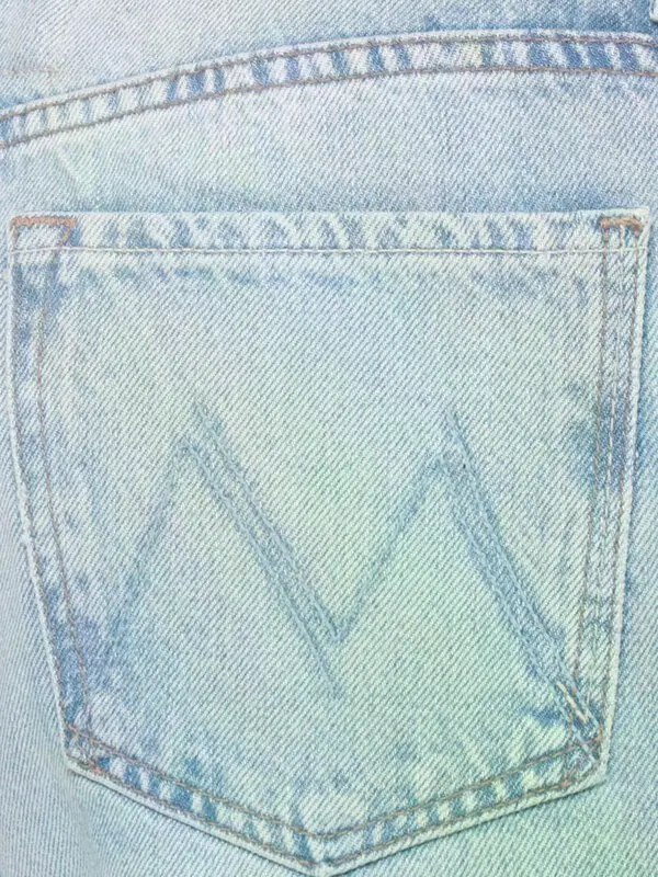 MOTHER Wide Leg Jeans - Blue